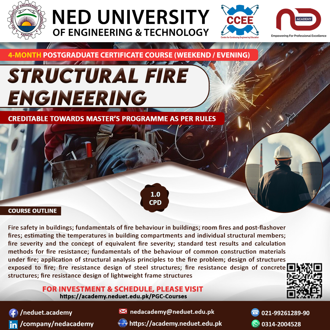 List of Courses | NED Academy - CCEE | CMPP